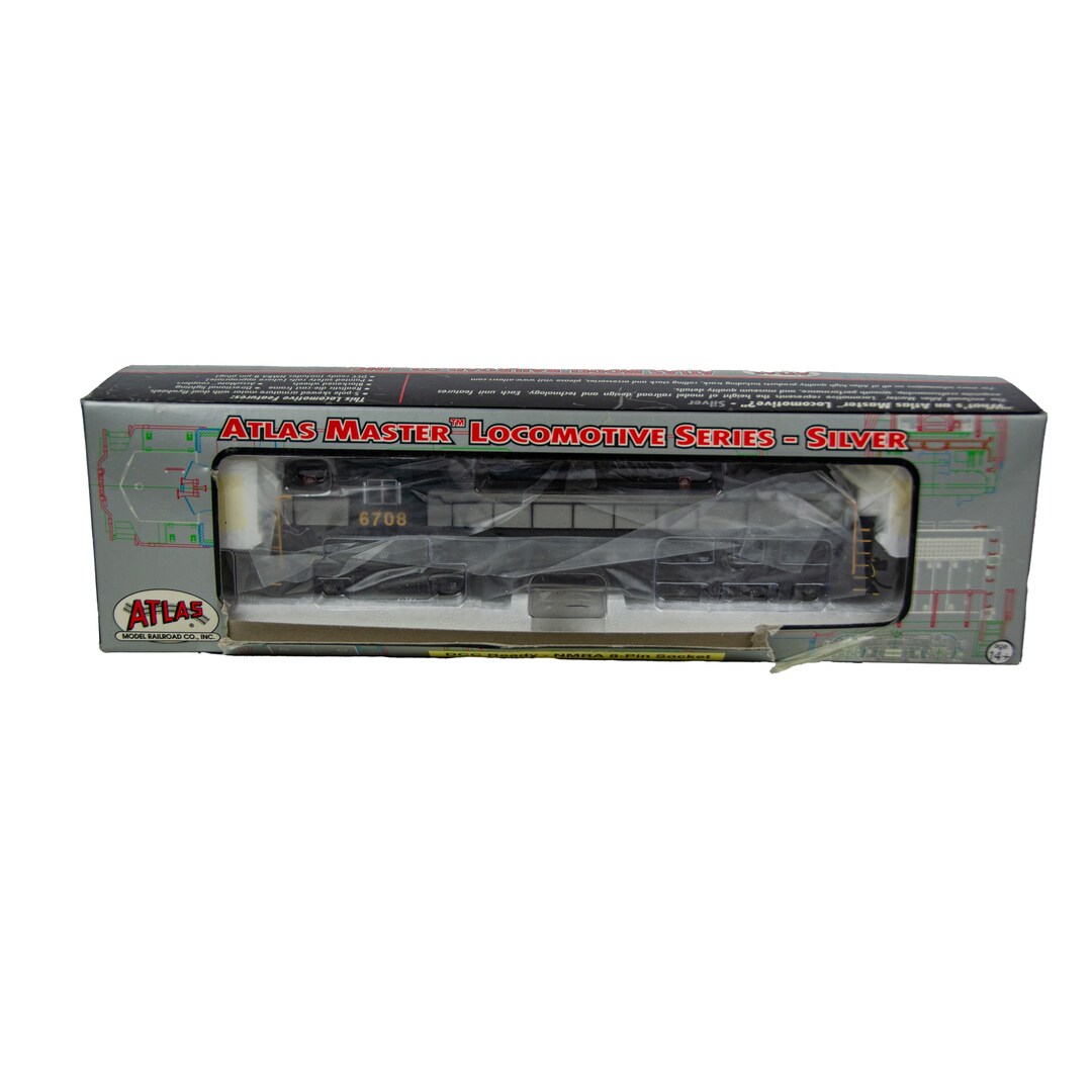 Atlas 1:87 HO Scale Pennsylvania Master Locomotive Model Train Car 7882 ...