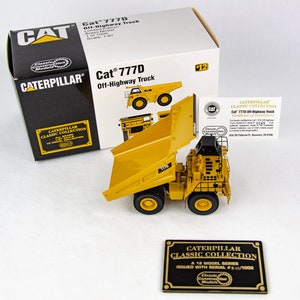 Classic Construction Models Brass CAT 777D Off-highway Truck - Etsy