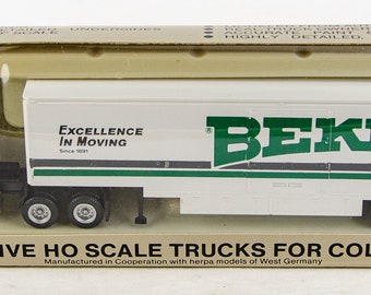 Ho Scale Tractor Trailer - Etsy