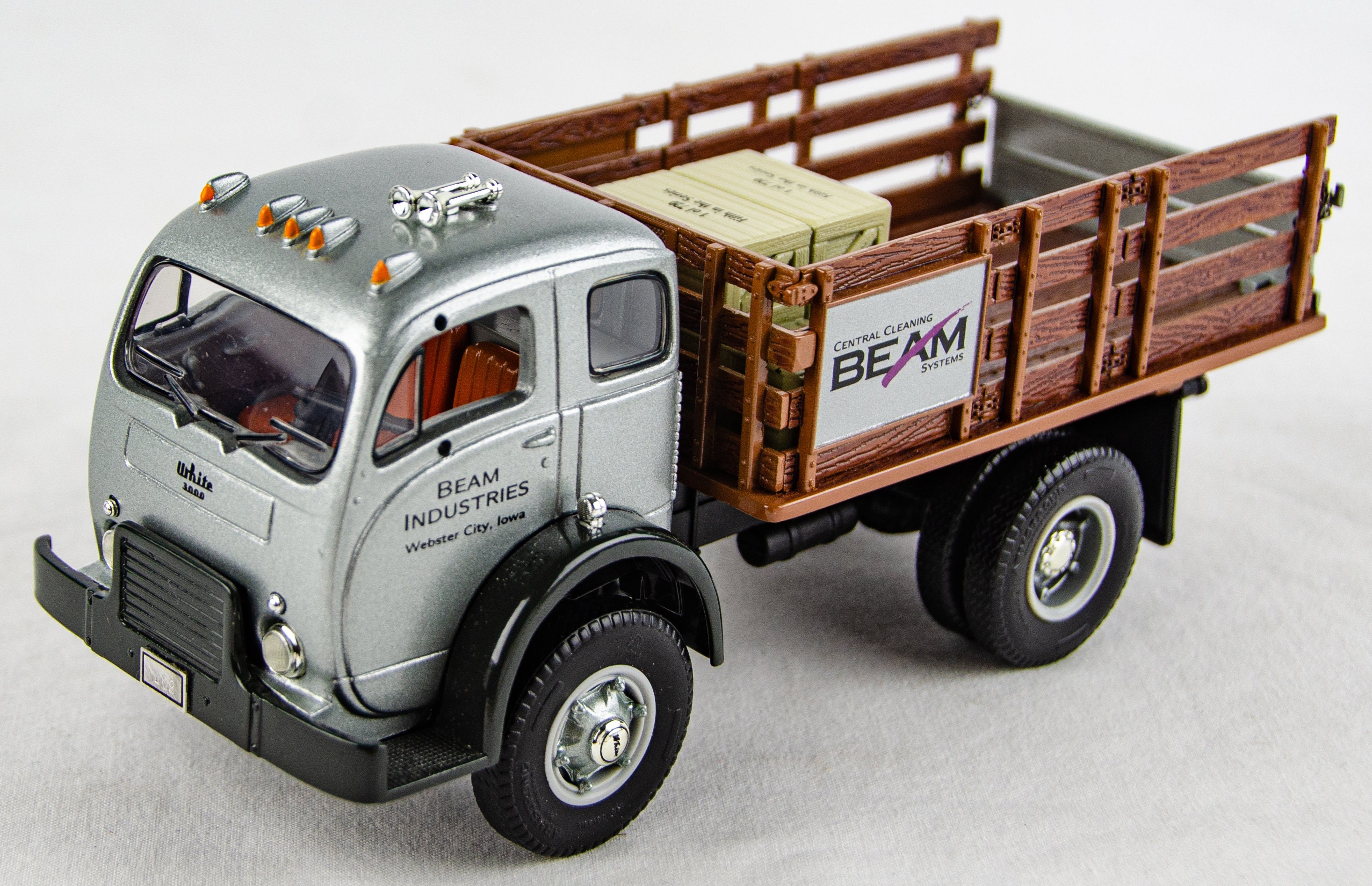 First Gear 1953 White 3000 Full Rack Stake Truck Beam 1:34 - Etsy