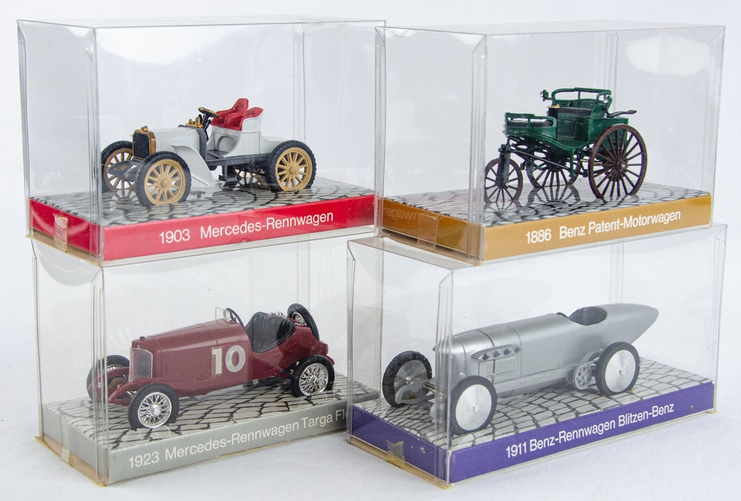 Cursor 1:43 Scale 4-lot Mercedes-benz Dealer Promo Diecast - Etsy