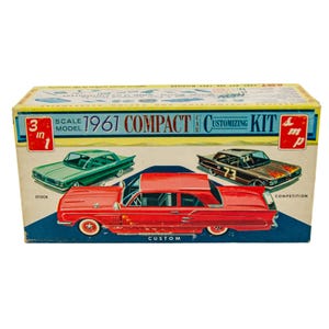 AMT K-8061 Valiant 1961 Compact Customizing 1:25 Scale Model Car Kit - Etsy