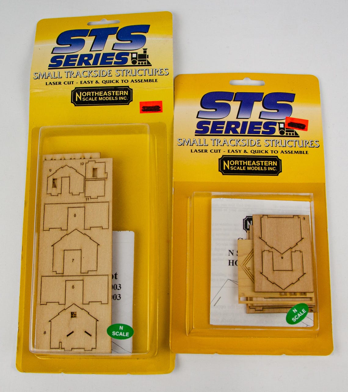STS Freight Depot Storage Shed & Misc. Balsa Wood Variety Bag Model ...