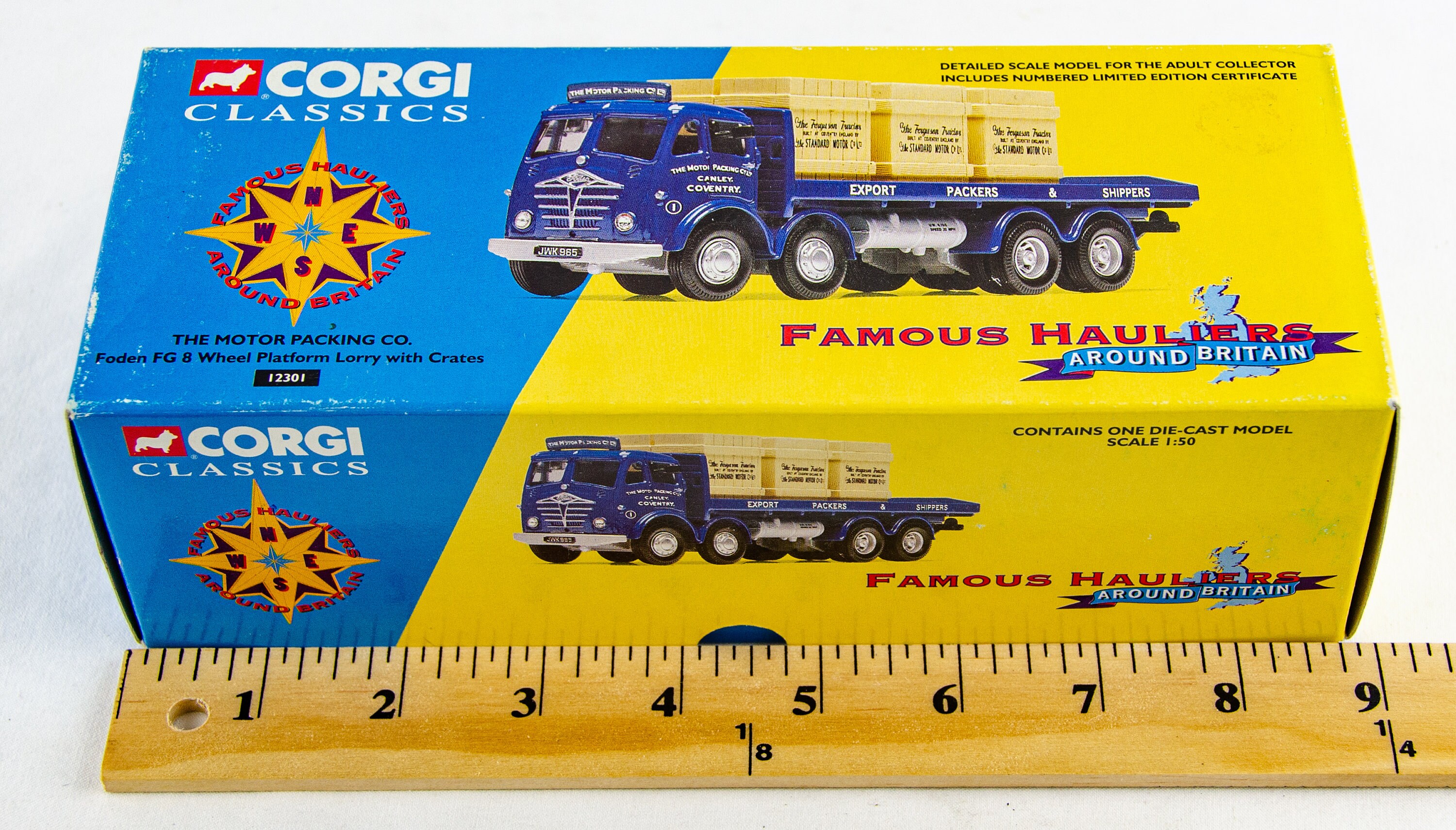 Corgi Classics Famous Haulers Motor Packing Foden FG 8 Wheel - Etsy