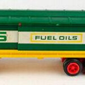 Vintage 1975 Hess Box Trailer With Oil Barrels & Original Box - Etsy