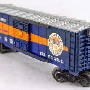 Rare 2-56 Built Lionel O Scale Timesaver Baltimore Ohio Model Train Car ...