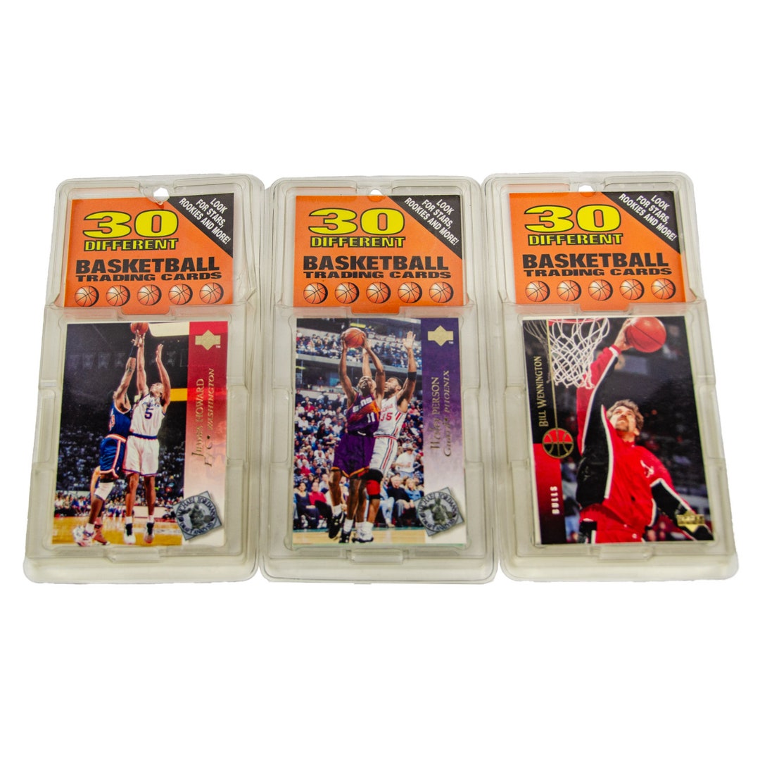 Treat Entertainment Upper Deck NBA Basketball Trading Cards 30 Card ...