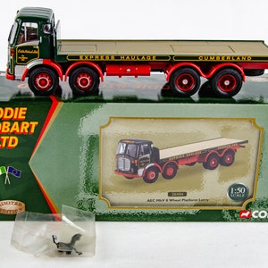 Corgi Classics Eddie Stobart AEC Mkv Flatbed Lorry 1:50 - Etsy