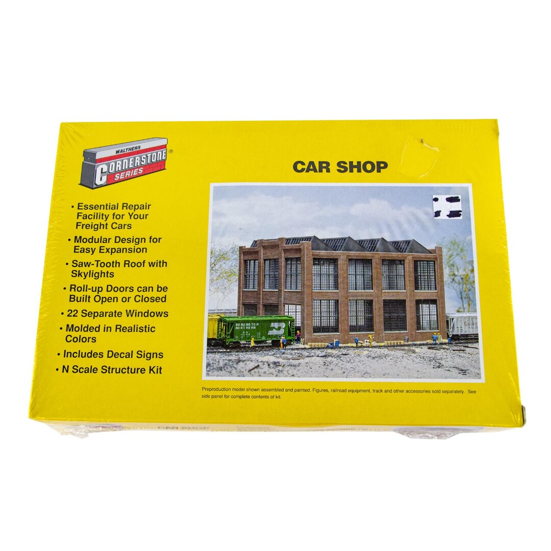 Walthers Cornerstone Freight Car Shop 1:160 N Scale Model Train ...