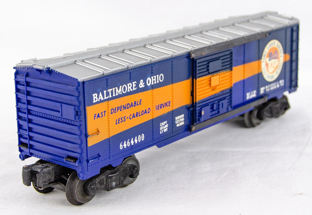 Rare 2-56 Built Lionel O Scale Timesaver Baltimore Ohio Model Train Car ...