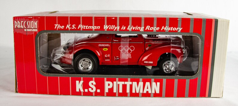 K.S. Pittman 1941 Willys Gasser Supercar Collectibles Diecast - Etsy