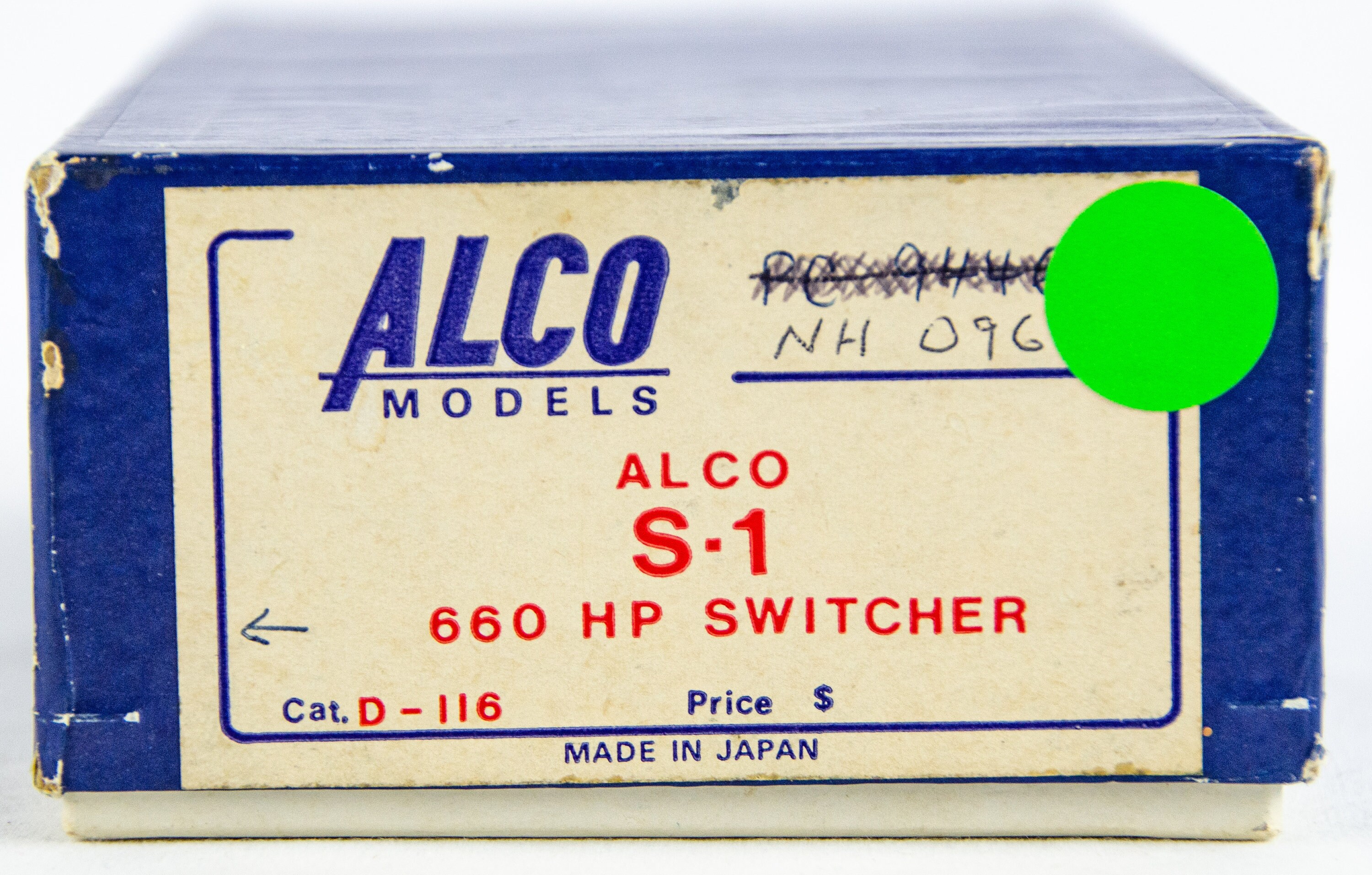 Alco Models Train S-1 660 HP Switcher NH 096 Locomotive Engine - Etsy