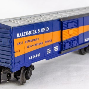 Rare 2-56 Built Lionel O Scale Timesaver Baltimore Ohio Model Train Car ...