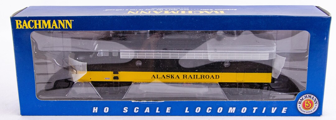 Bachmann 1:87 HO Scale Alaska F7-A Unit Model Train Locomotive 63710 - Etsy