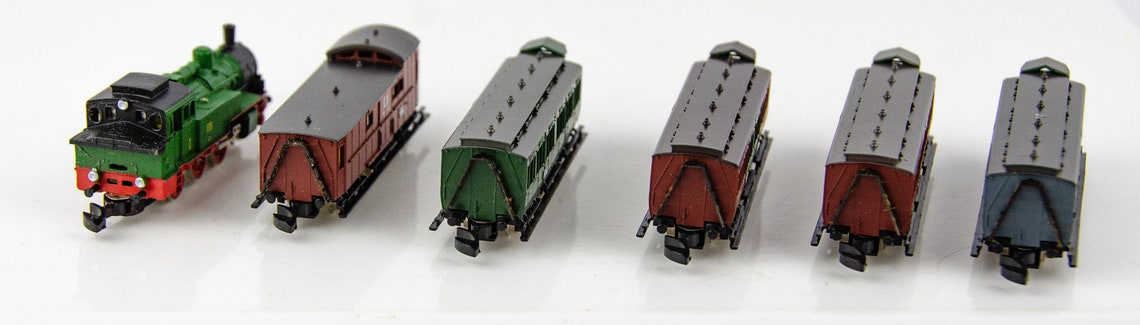 Vintage Marklin Mini-club 8104 German Z Scale Steam - Etsy