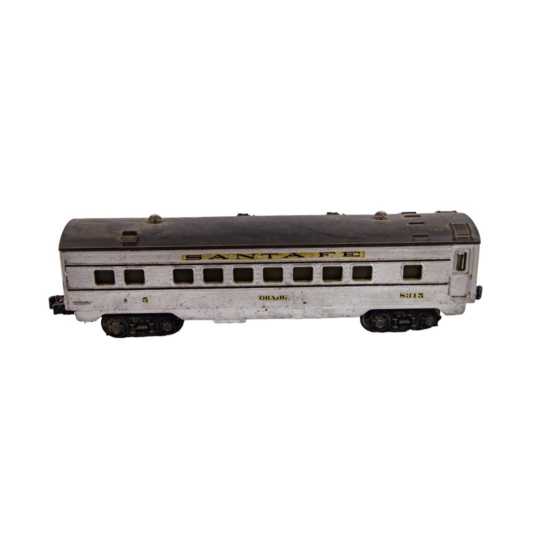 Lionel 8315 Santa Fe Pullman Car 1:48 O Scale Model Train Passenger Car ...
