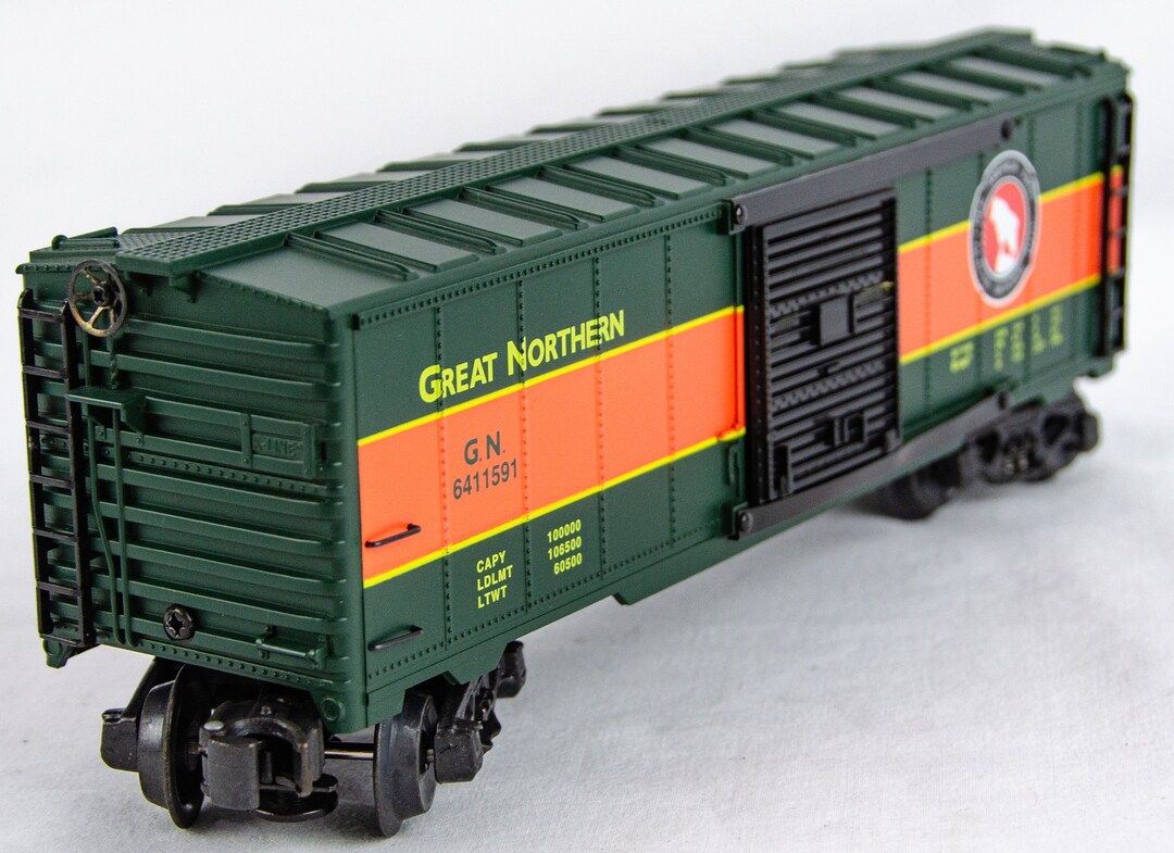 K-line Electric O/O27 Scale Great Northern Classic Model Train Box Car ...