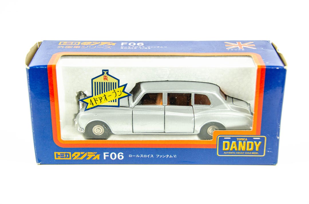 Tomica Dandy 1/43 Rolls Royce Phantom VI Silver Diecast Model Car - Etsy