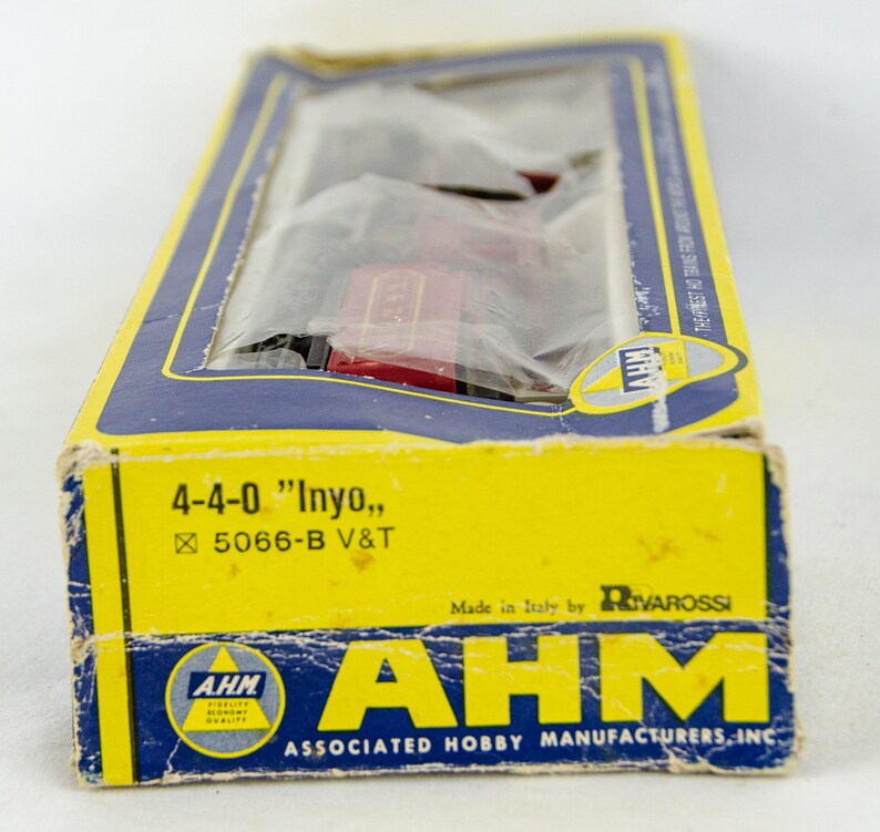 Ahm/rivarossi 1:87 HO Scale 4-4-0 Inyo V&T Locomotive Model - Etsy