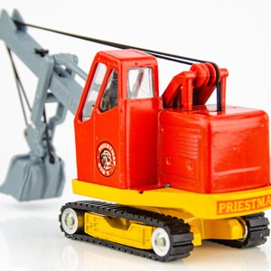 Vintage Corgi Major Toys 1128 Priestman cub V Excavator Shovel Diecast ...
