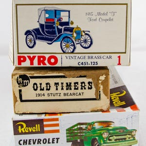 Pyro Revell Hudson Ford Chevrolet Stutz Bearcat Model Car Building Kit ...