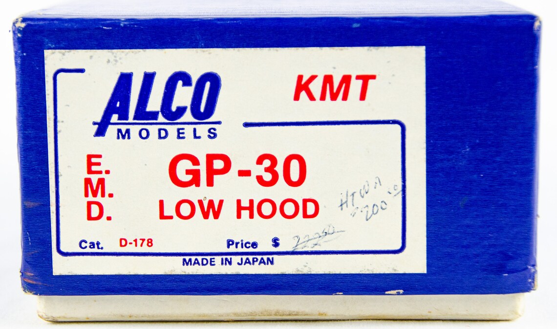 Alco Models Train GP-30 Low Hood Locomotive Engine Scale Model - Etsy