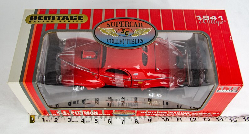 K.S. Pittman 1941 Willys Gasser Supercar Collectibles Diecast - Etsy