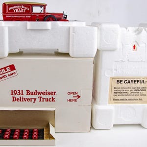 Danbury Mint 1931 Ford Budweiser Delivery Truck Red 1:24 Scale Diecast ...