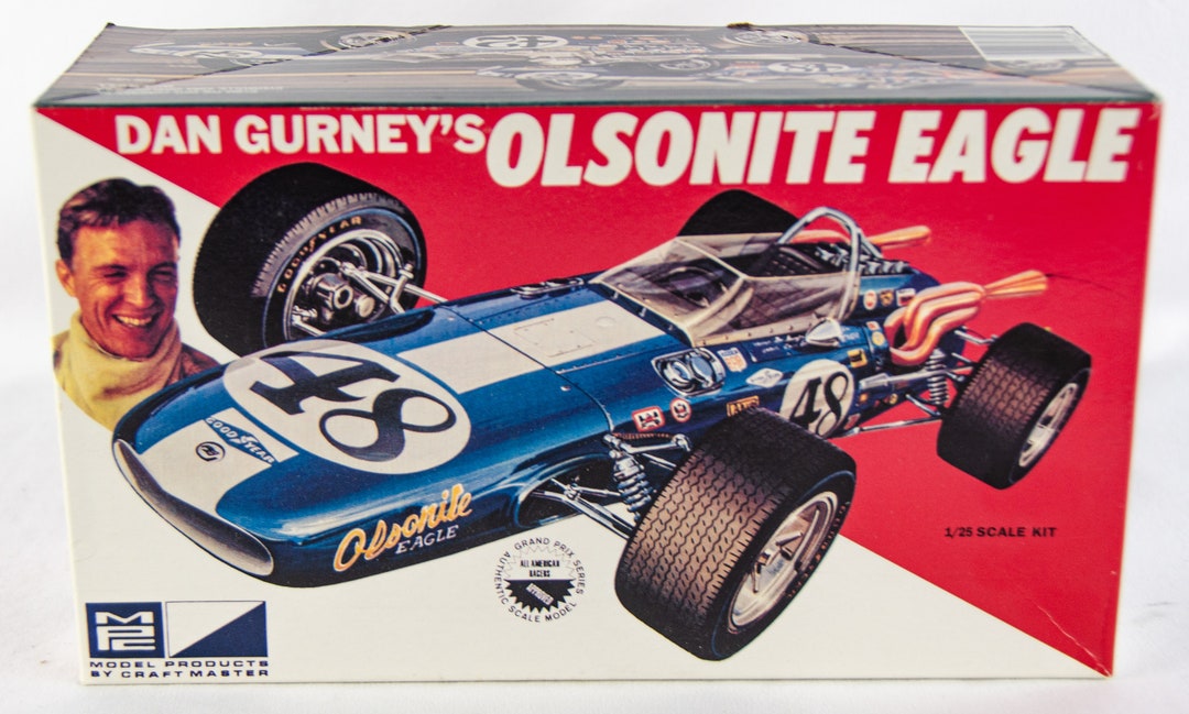 MPC 1:25 Scale Dan Gurney Olsonite Eagle Model Car Building Kit 6026 - Etsy