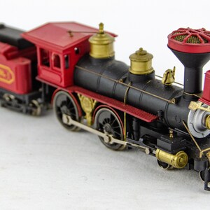 Ahm/rivarossi 1:87 HO Scale 4-4-0 Inyo V&T Locomotive Model Train 5066 ...