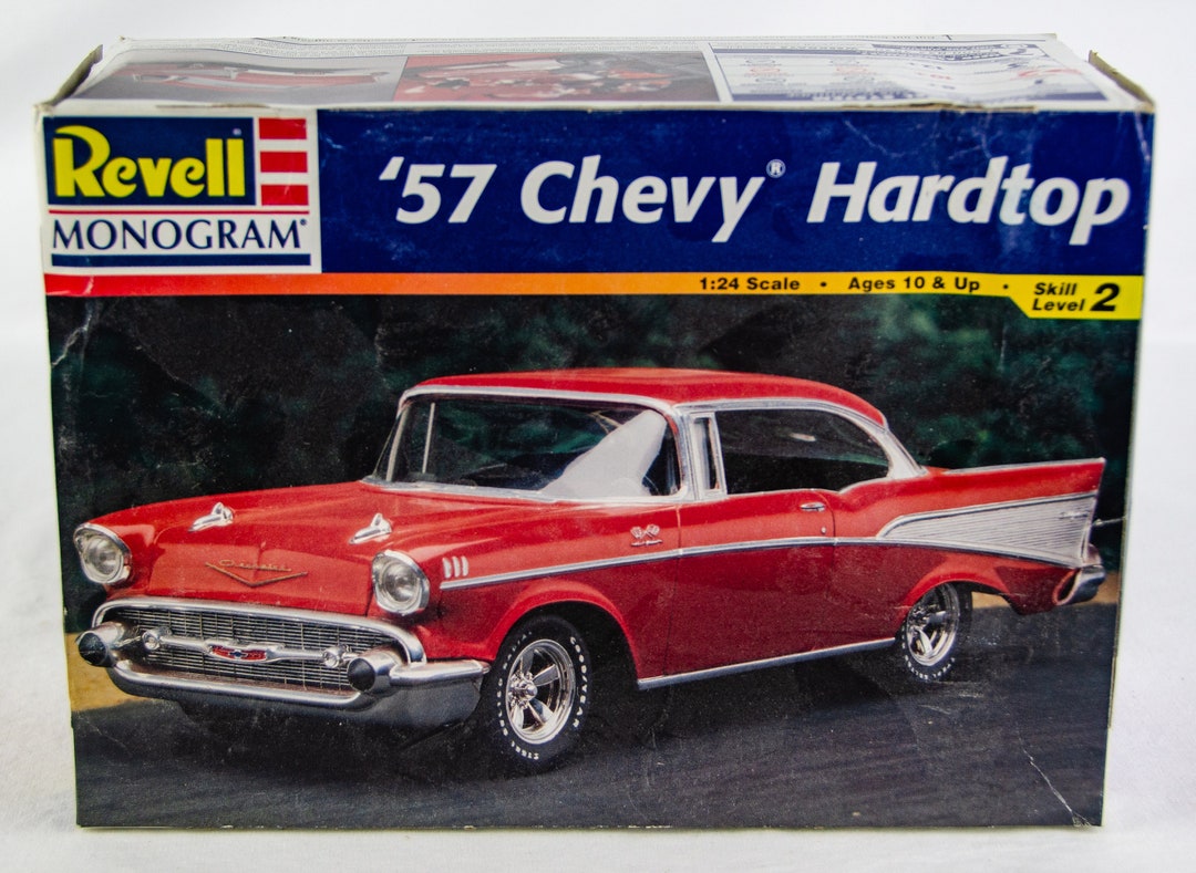 Revell Monogram 1957 Chevrolet Bel Air Hardtop 1:24 Scale - Etsy