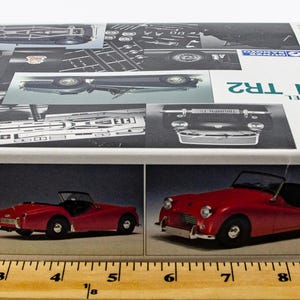 Gunze Sangyo High Tech Model Triumph TR2 Japan 1:24 Scale Plastic Model ...