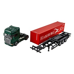 NZG Scania R Container Tractor Trailer Hamburg German 1:50 Scale ...