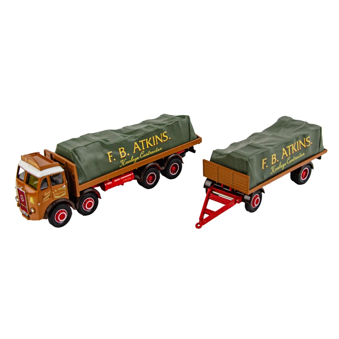 Corgi 27601 Atkinson Truck Trailer W/load Set FB Atkins 1:50 Diecast ...
