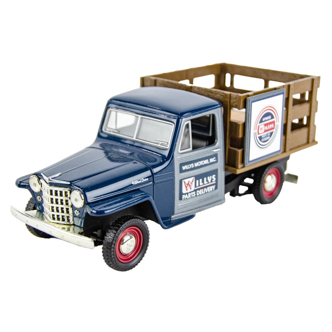 Vintage Speccast 1:25 Scale 1953 Willy's Jeep Stake Bed Truck Diecast ...