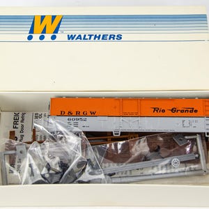 Walthers HO Scale (lot of 7) Box & Tank Car Model Train Kit - Etsy