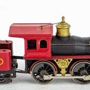 Ahm/rivarossi 1:87 HO Scale 4-4-0 Inyo V&T Locomotive Model Train 5066 ...