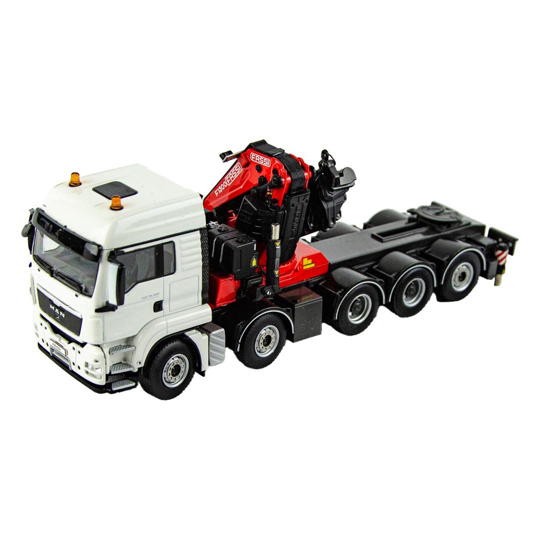 WSI Fassi F1300 Man TGS LX Crane 1:50 Scale Diecast Model Truck - Etsy