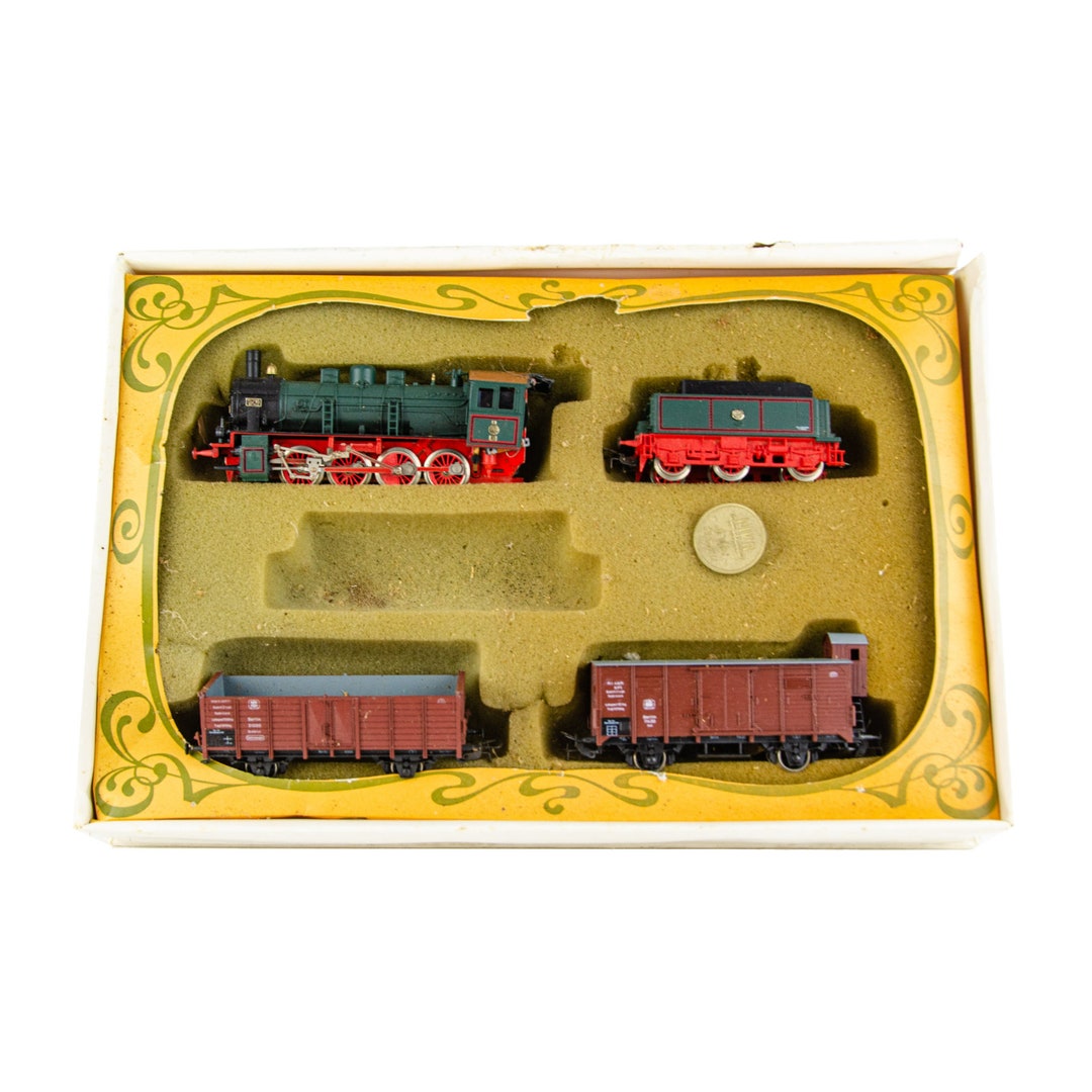 Piko 1:87 HO Scale Modellbahn Old Timer Model Train Locomotive Set - Etsy