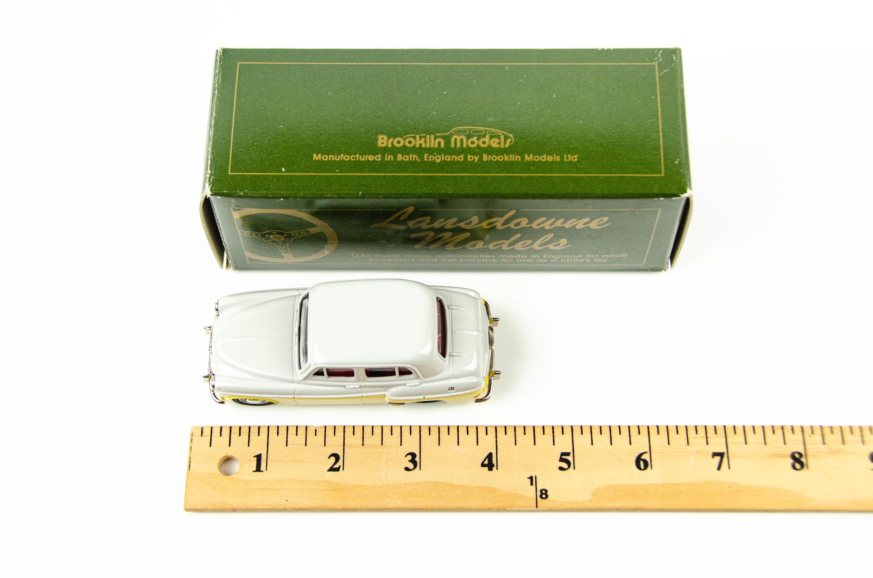 Lansdowne Models 1/43 1956 Hillman Minx White & Yellow Diecast Model ...