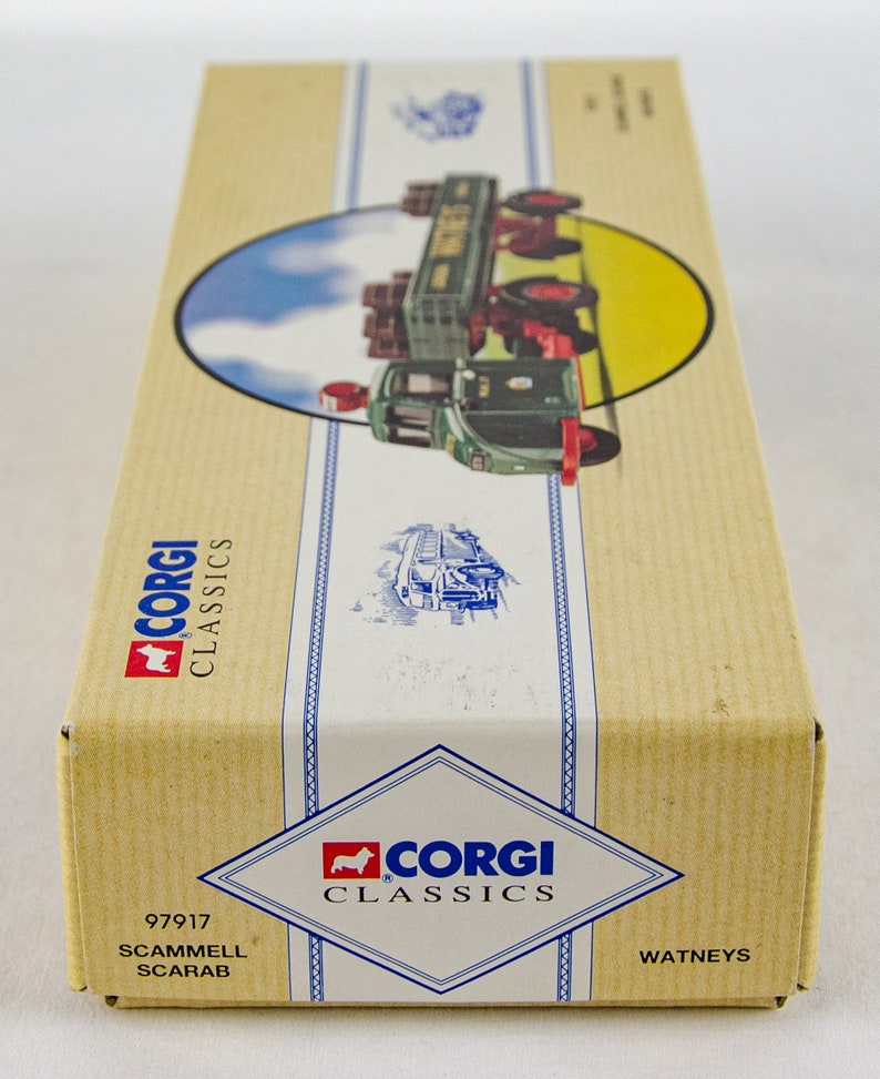 Corgi Classics Scammell Scarab Watneys Barrel Truck 1:50 Scale - Etsy