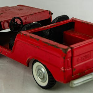 Vintage 1950s Nylint Ford Bronco Fire Chief Truck - Etsy