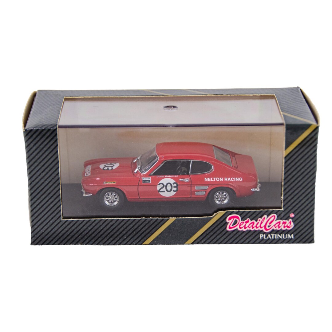 Detail Cars 1:43 Scale 1972 Ford Capri 3000 GT Coupe Diecast Model Car ...