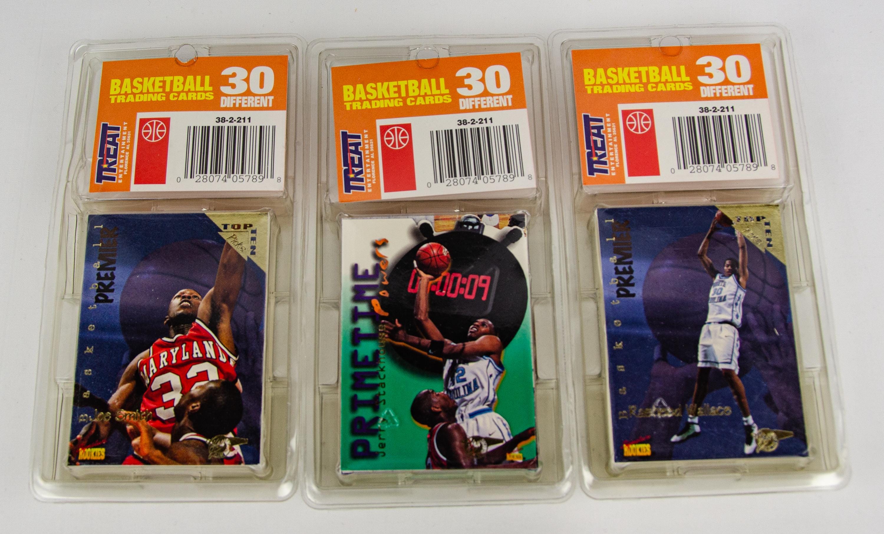 Treat Entertainment Upper Deck NBA Basketball Trading Cards- 30 Card ...