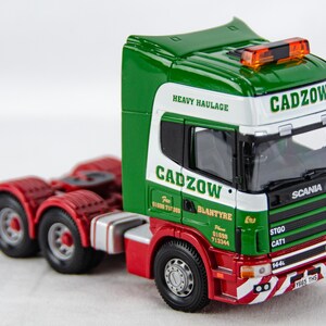Corgi 1:50 Scania Topline Cadzow Tractor Trailer Diecast Model Truck ...