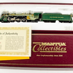 Mantua Collectibles President Washington Locomotive W/ Case HO Scale ...