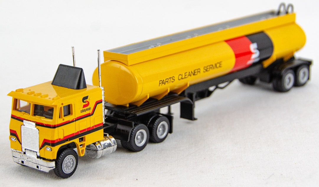 Con-cor 1:87 HO Scale Saftey Kleen Tractor Trailer Diecast Model Truck ...