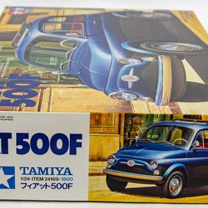 1996 Tamiya 24169 Fiat 500F Japan 1:24 Scale Plastic Model Car Kit - Etsy