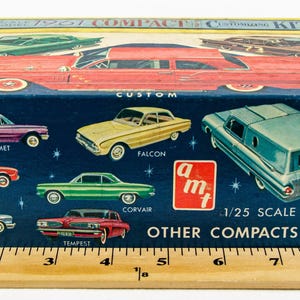AMT K-1031 Falcon Ranchero 1961 Compact Customizing 1:25 Scale Model ...