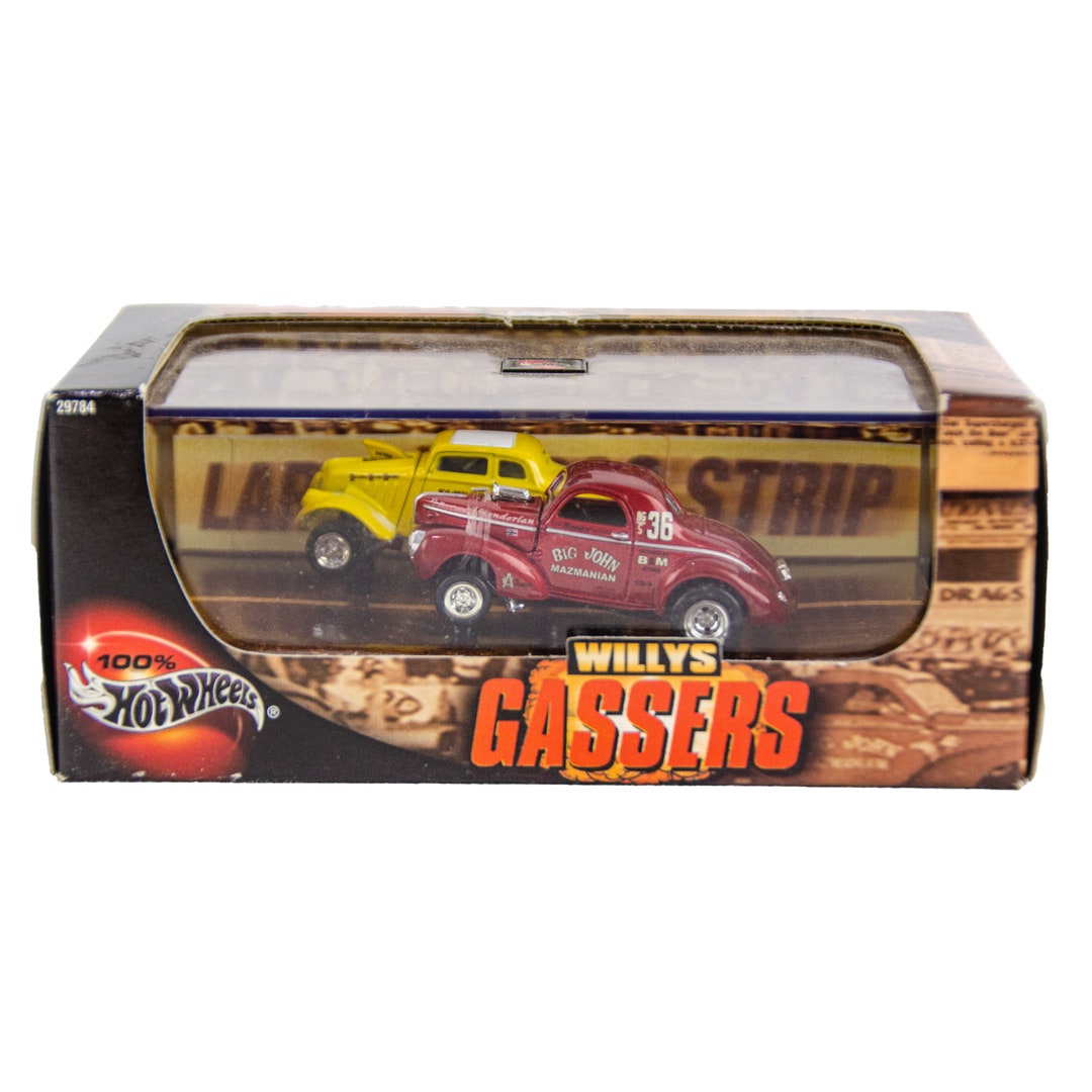 Hot Wheels 1:64 Willy's Gassers Jack Coonrod John Mazmanian Diecast ...